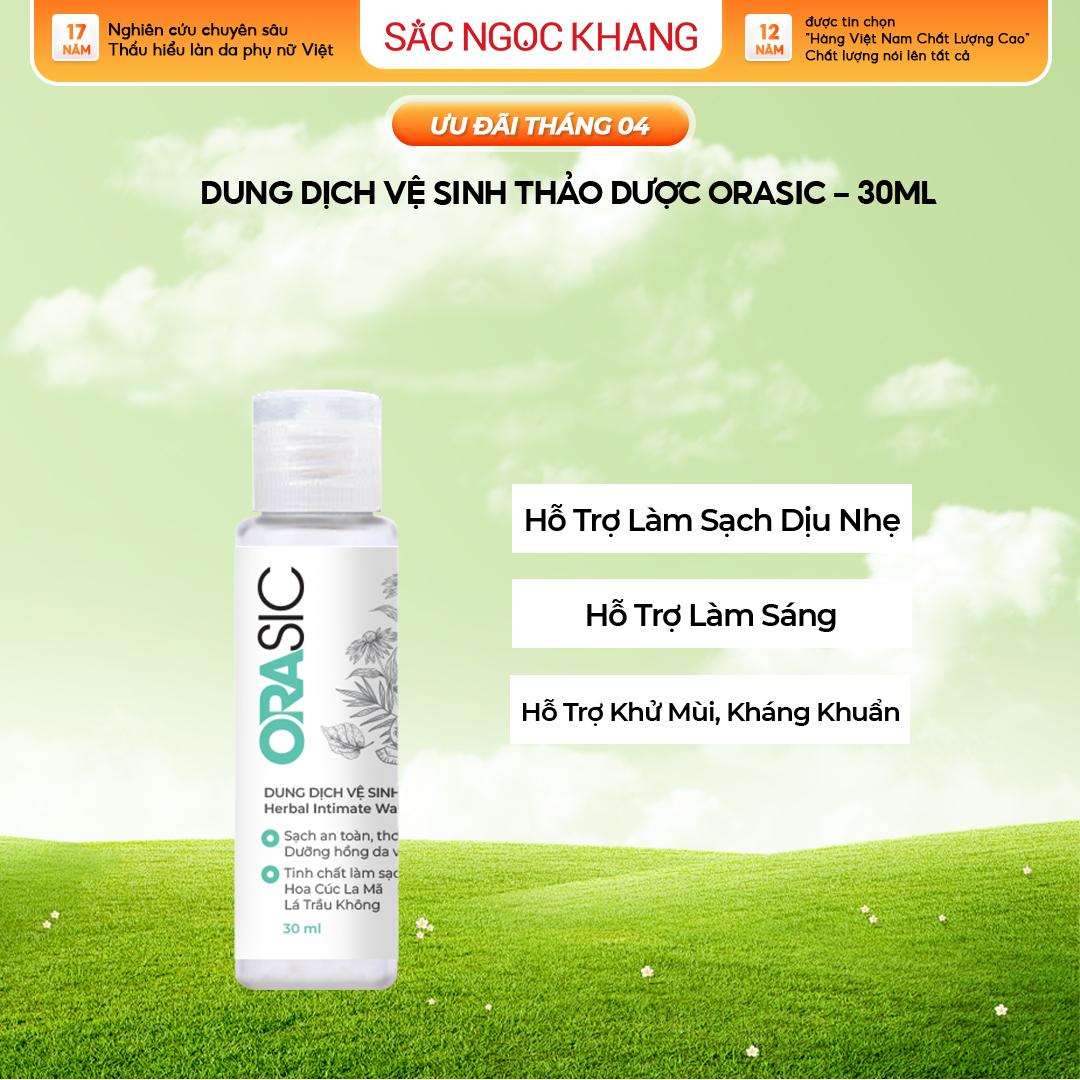 Dung Dịch Vệ Sinh ORASIC [Chai 30ml]